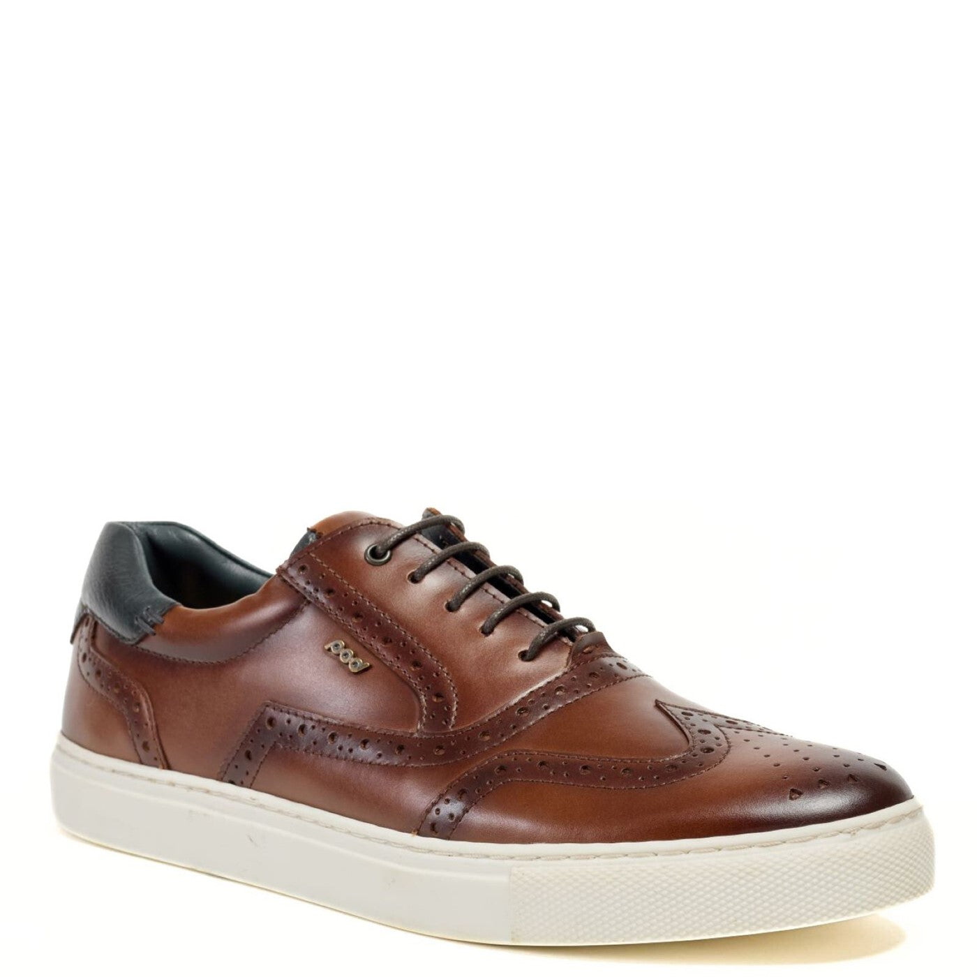 Pod Dobbs Brogue Shoes Tan